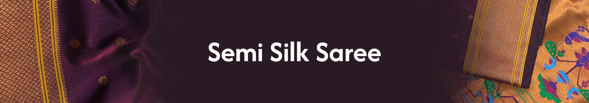 Semi - Silk Saree